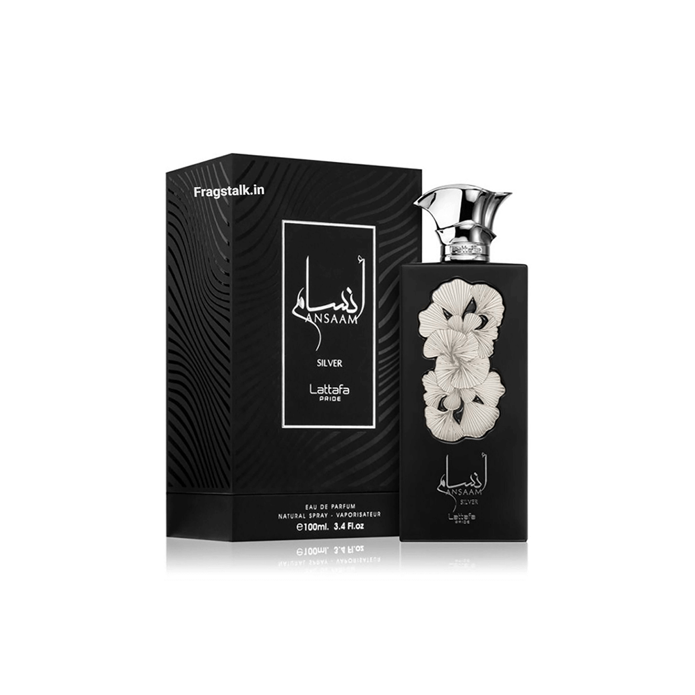LATTAFA PRIDE Ansaam Silver 100ml EDP - Smile Perfumes